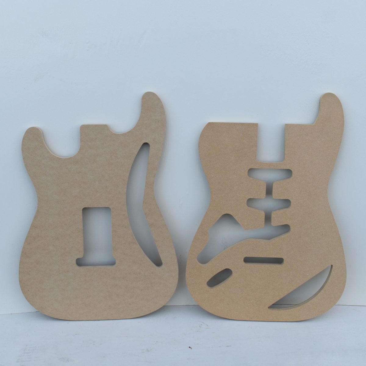 Stratocaster Template - Exotic Woods