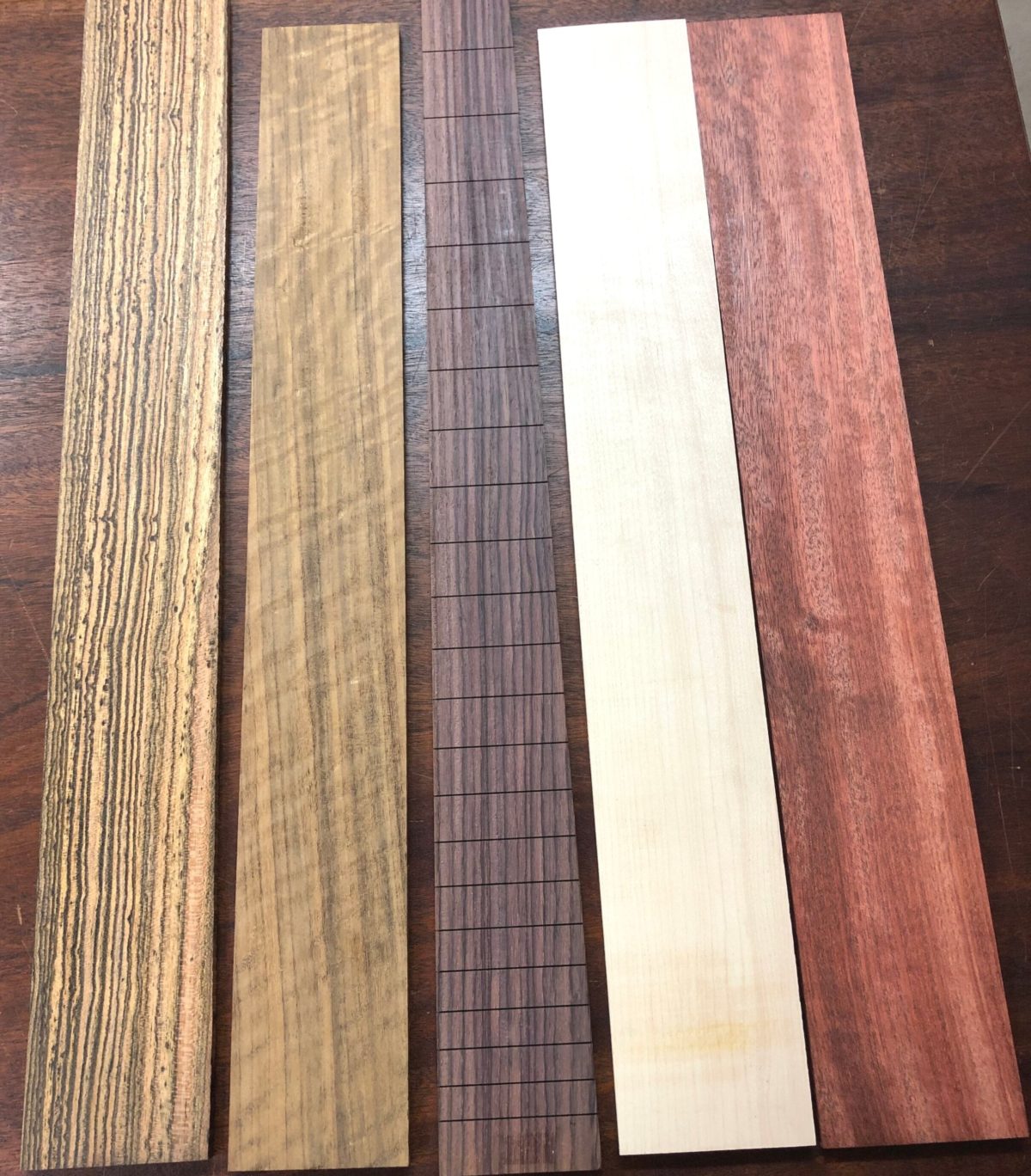 Fretboards - Exotic Woods