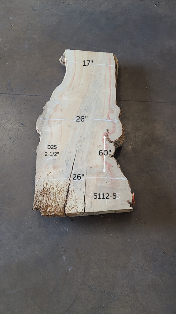 Box Elder Slab #5112-5 - Exotic Woods